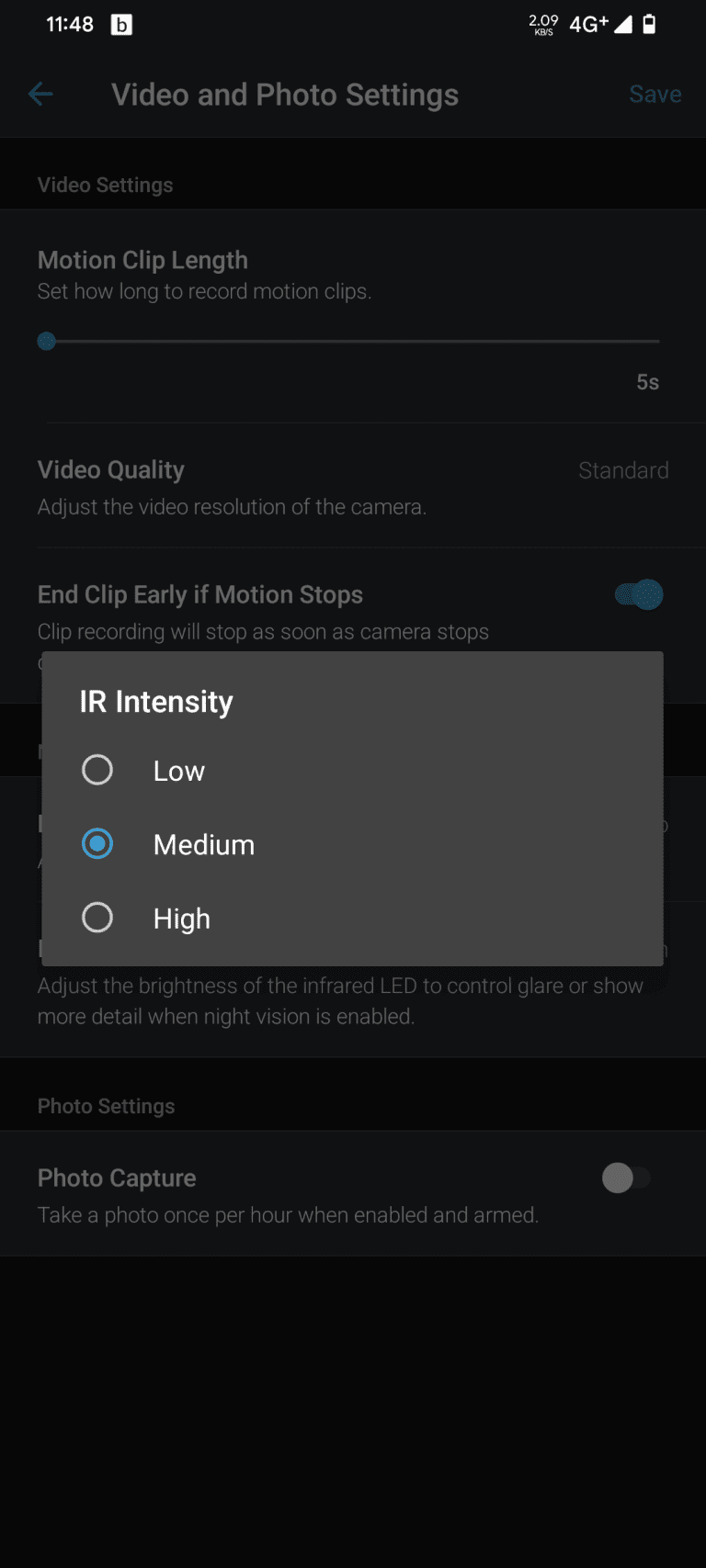 What is IR Intensity On Blink Camera? - BlinqBlinq